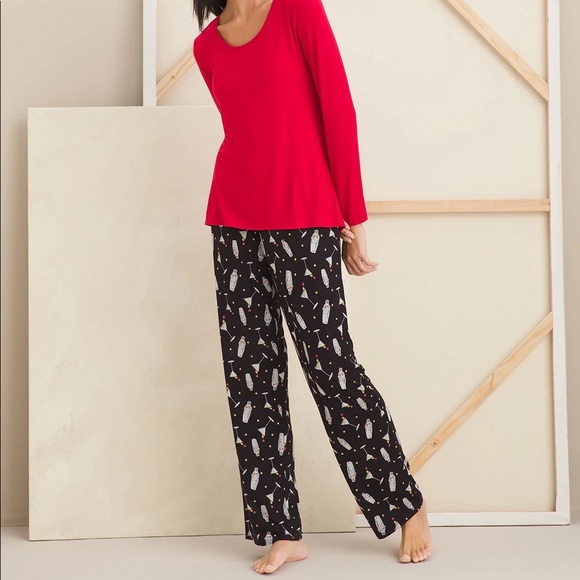 Soma | Intimates & Sleepwear | Soma Cool Nights Ls Pajamas Set Nwt Sz ...